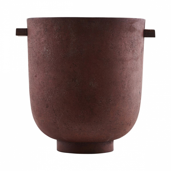 Blomsterpotte - brent rød L - Kjøp på nett hos Reforma