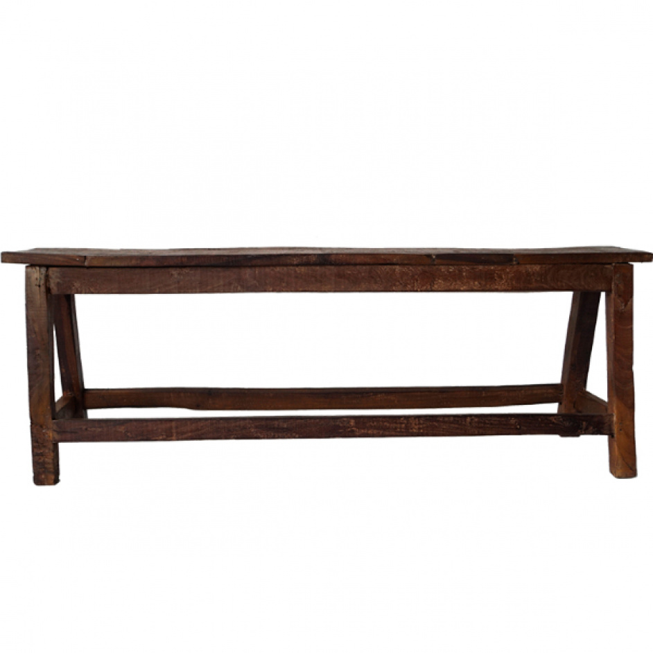 Gammel trebenk - Patina / Vintage - Kjøp på nett hos Reforma